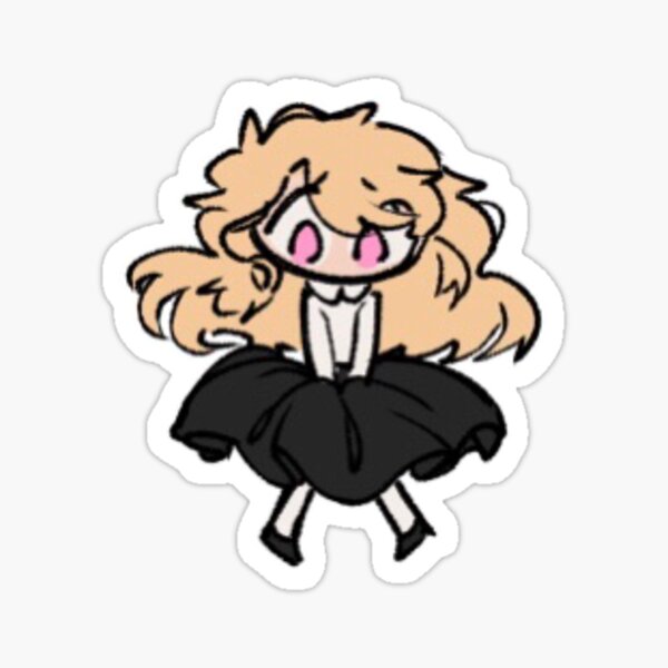 "Falling! (Caroline edition)" Sticker for Sale by Temnomicomic | Redbubble