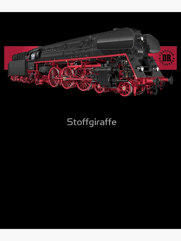 "DR class 01.5 Reko steam locomotive" Poster for Sale by Stoffgiraffe ...