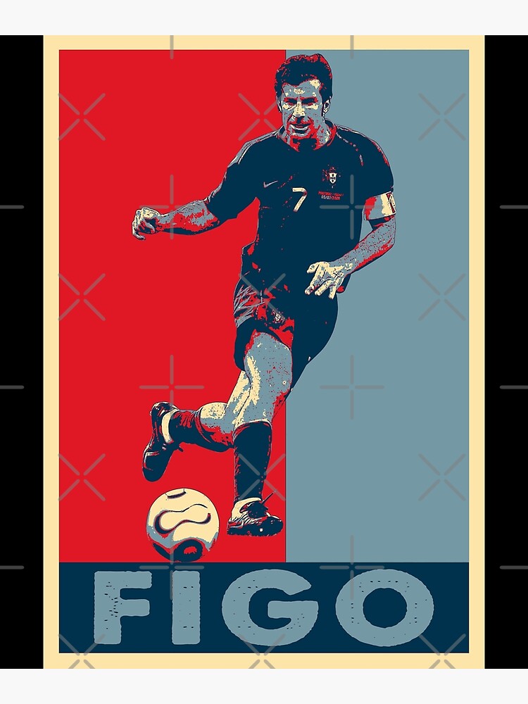 " Luis Figo Legend Hope" Poster for Sale by schneiderjeremy | Redbubble