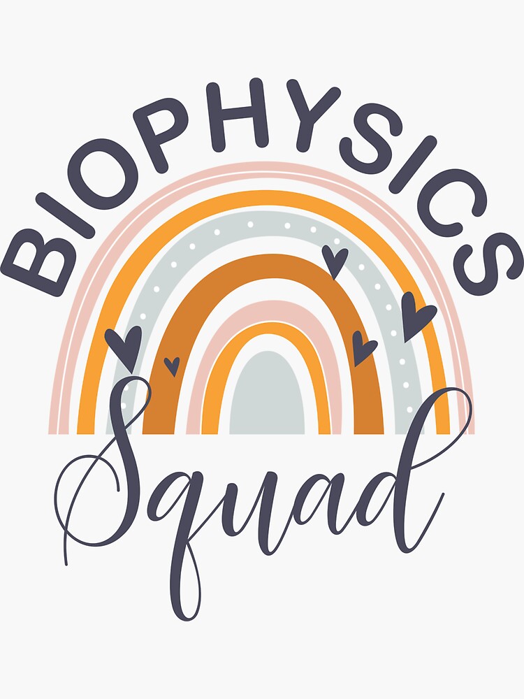 "Cute Biophysicist Biophysics" Sticker for Sale by NestaReign | Redbubble
