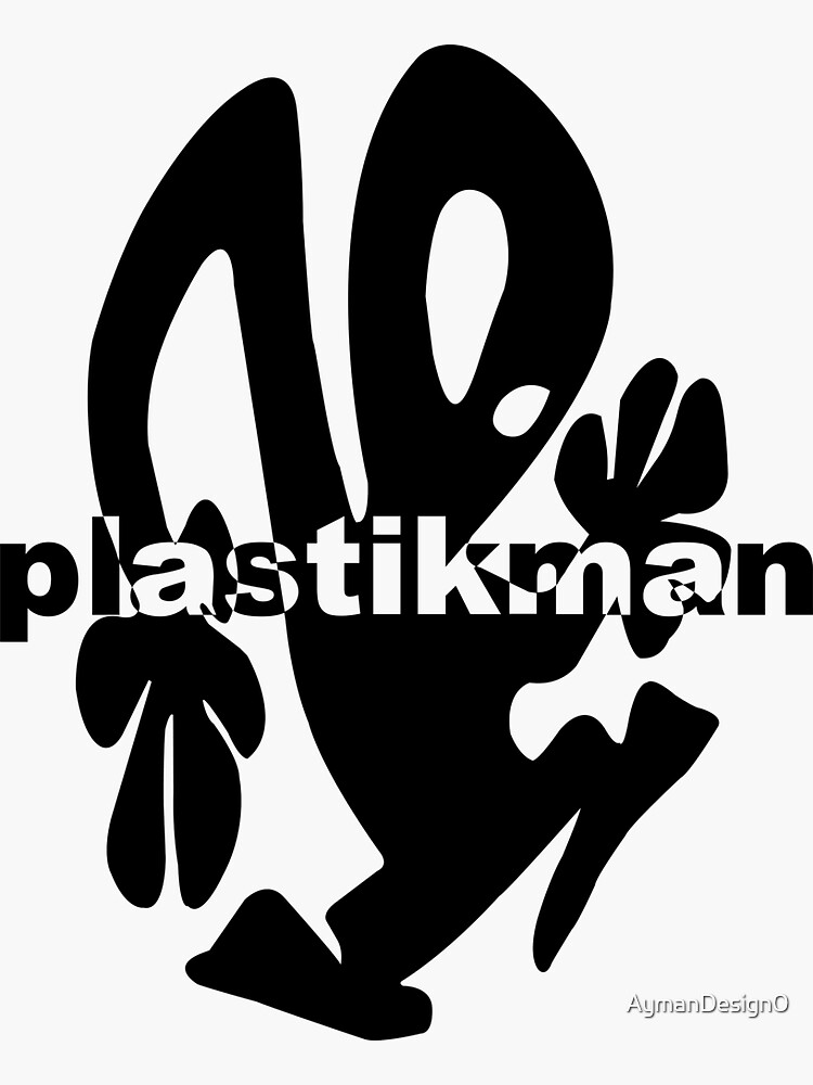 "Plastikman " Sticker for Sale by AymanDesign0 | Redbubble
