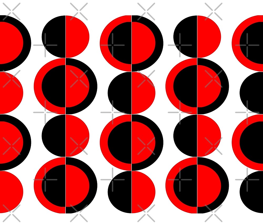 "Mod Circles" by Lois Eastlund | Redbubble