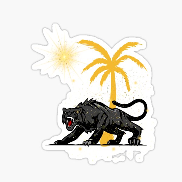 "Black Panther" Sticker for Sale by Cyzx-shop | Redbubble