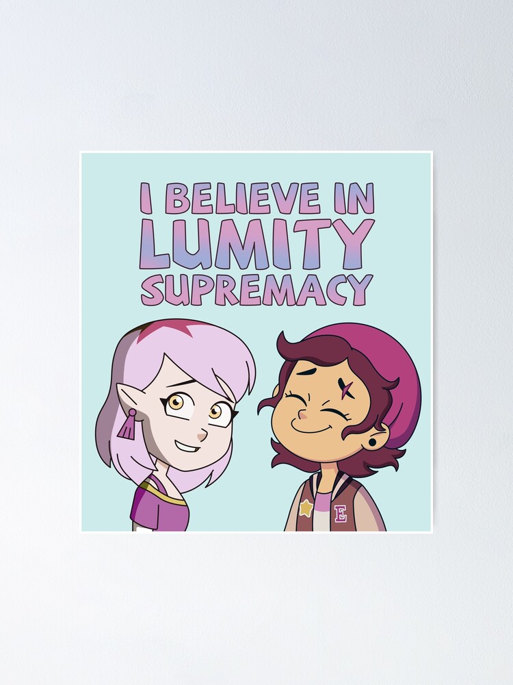 "Lumity | The Owl House" Poster for Sale by artnchfck | Redbubble