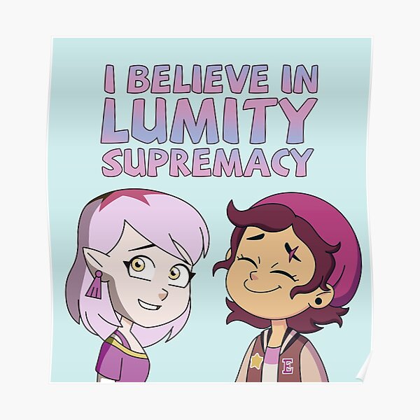 "Lumity | The Owl House" Poster for Sale by artnchfck | Redbubble