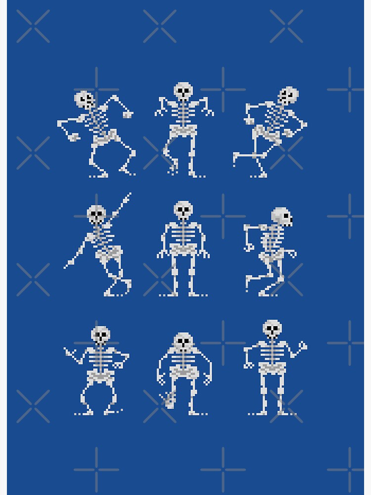 "Monkey Island 2, Bone Song sprite sequence" Art Board Print for Sale ...
