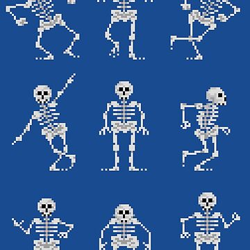 "Monkey Island 2, Bone Song sprite sequence" Art Board Print for Sale ...