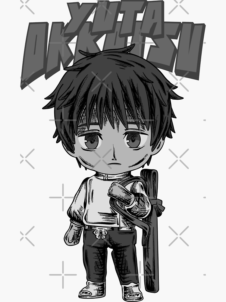 Yuta Chibi Manga Sticker For Sale By Ciksensen Redbubble