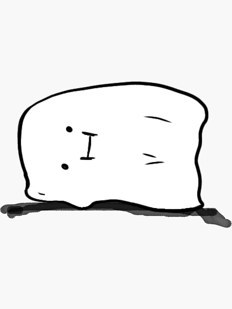 "Ghosy - Lazy ghost" Sticker for Sale by Achei | Redbubble