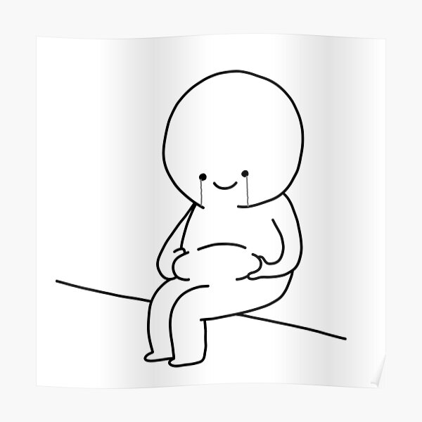 "fat belly meme" Poster for Sale by ventumpluviam | Redbubble