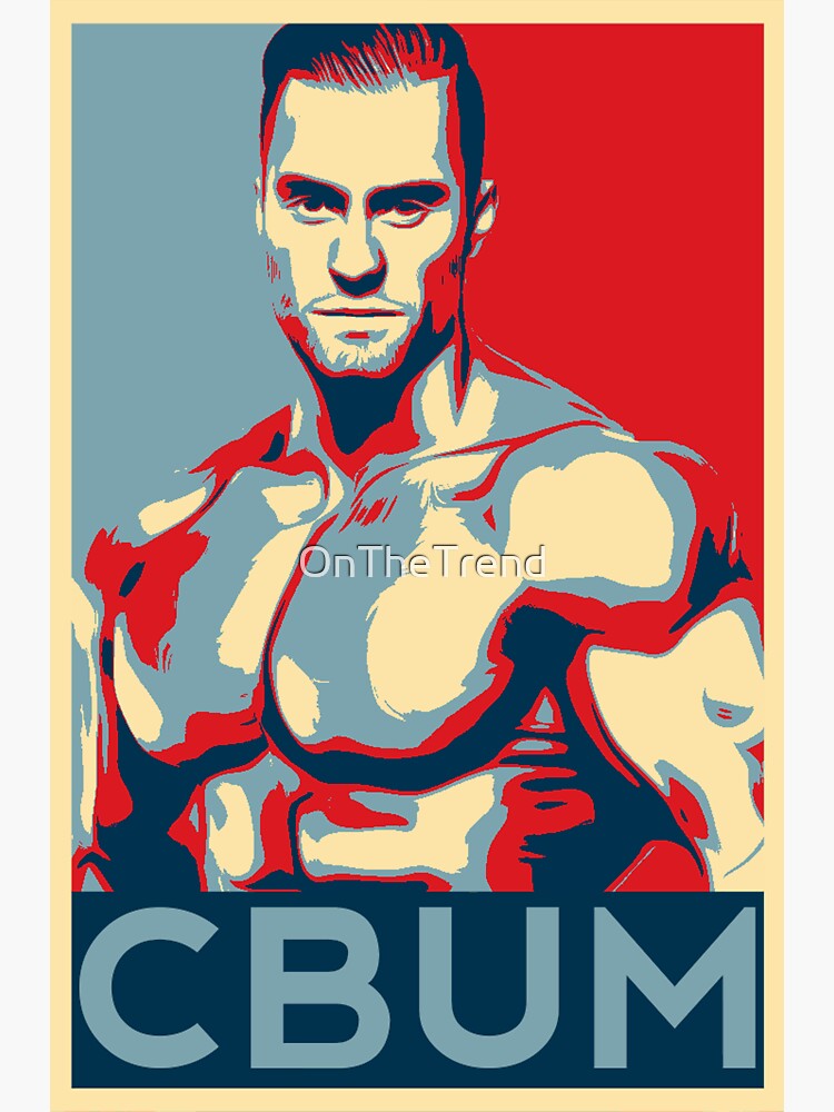 "Cbum - Chris Bumstead" Sticker for Sale by OnTheTrend | Redbubble