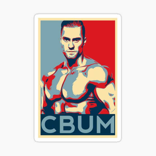 "Cbum - Chris Bumstead" Sticker for Sale by OnTheTrend | Redbubble