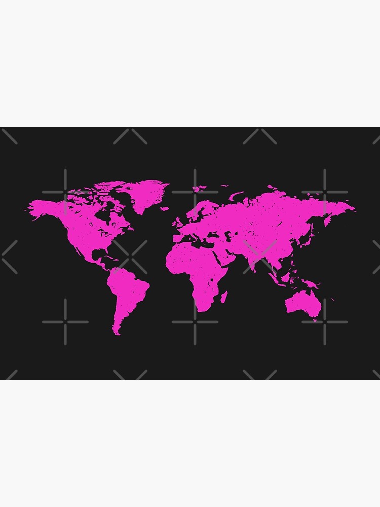 "World Map geography aesthetic World Environment Day Earth Day Pink ...