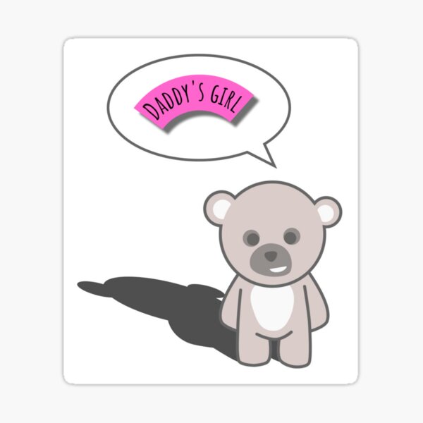 "Teddy" Sticker for Sale by magicworldbyl | Redbubble