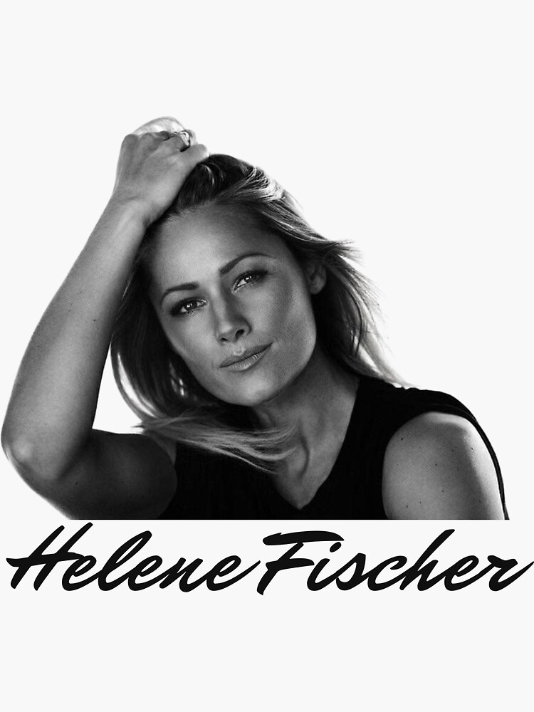 "Helene Fischer " Sticker for Sale by Arielvogue | Redbubble