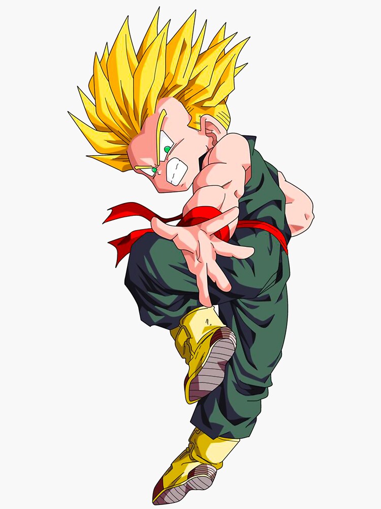 "Gohan" Sticker for Sale by SatourHM | Redbubble