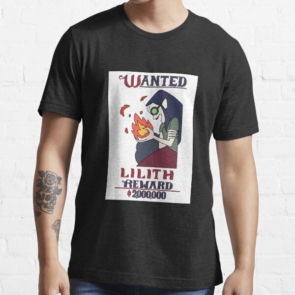"Lilith wanted poster ~ The Owl House " T-shirt for Sale by Ruxandas ...
