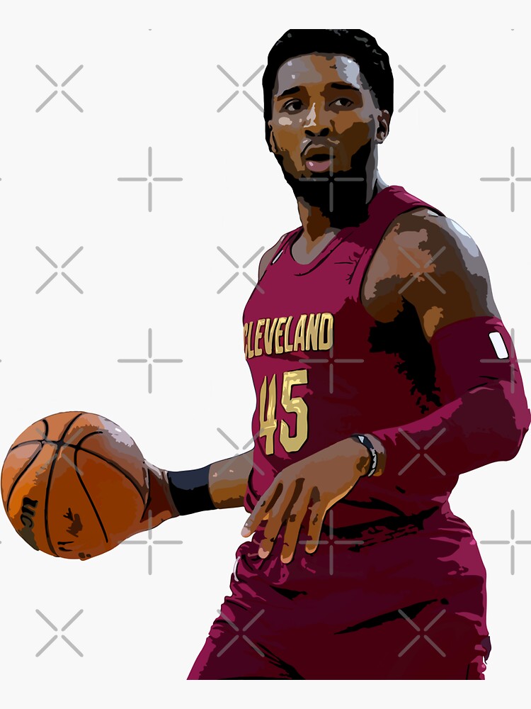 "Donovan Mitchell" Sticker for Sale by raffrasta | Redbubble
