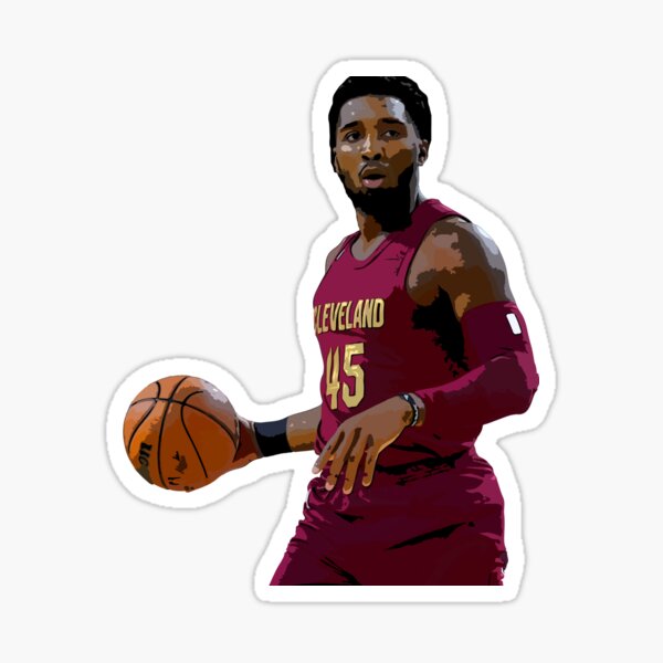 "Donovan Mitchell" Sticker for Sale by raffrasta | Redbubble