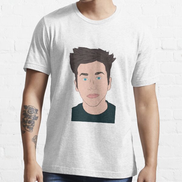 "Brennen Taylor - Digital Art" T-shirt for Sale by RensDigitalArt | Redbubble | vlogging t ...