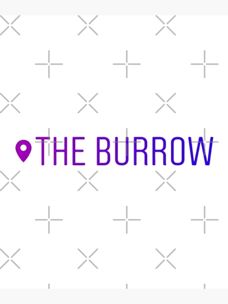 "The Burrow" Poster for Sale by LocalWizard | Redbubble