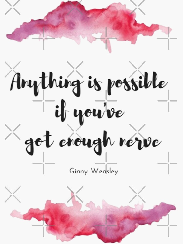 "Anything is possible" Sticker for Sale by LocalWizard | Redbubble