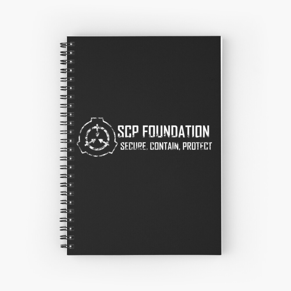"SCP Foundation: Secure. Contain Protect" Spiral Notebook by Rebellion ...