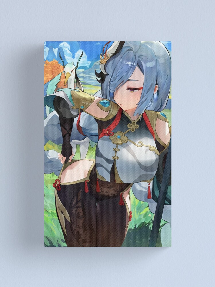 "Cloud Retainer Shenhe Genshin Impact" Canvas Print for Sale by ...