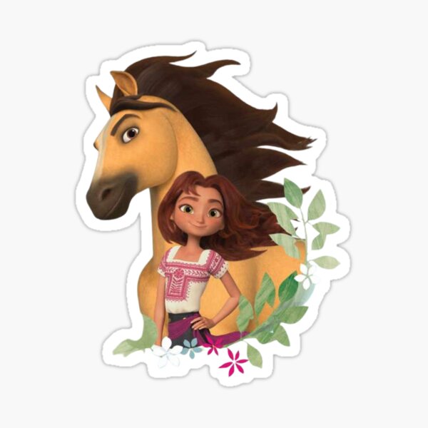 " Spirit Riding Free" Sticker for Sale by Oscarshop35 | Redbubble