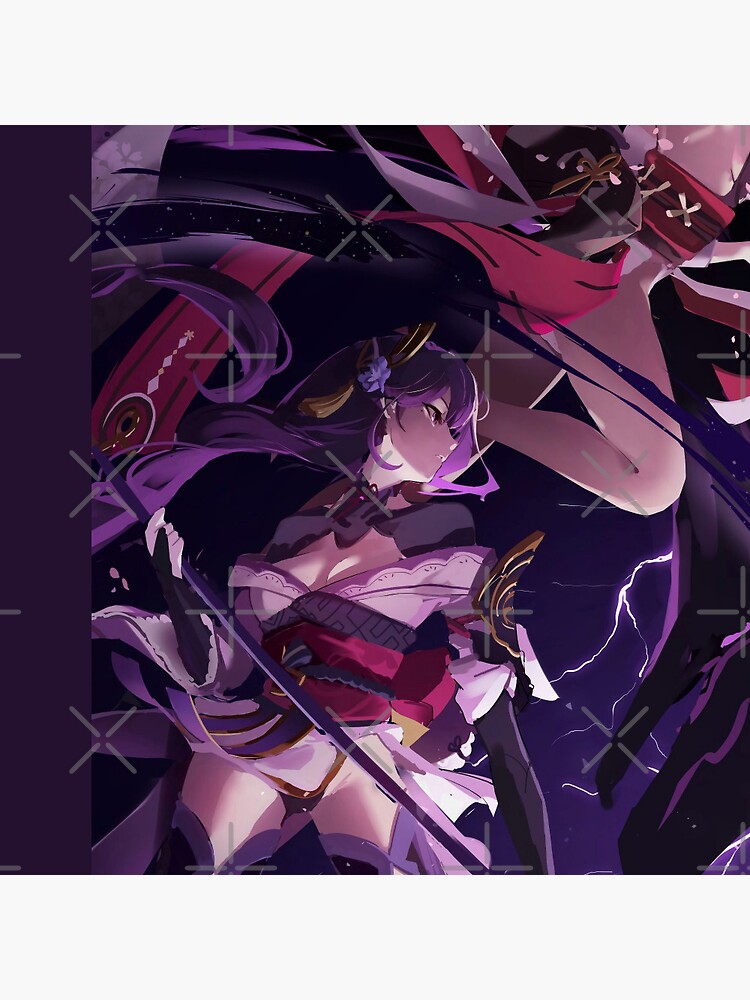 "EiMiko Genshin Impact Raiden Ei & Yae Miko" Pin for Sale by genshinwaifus | Redbubble