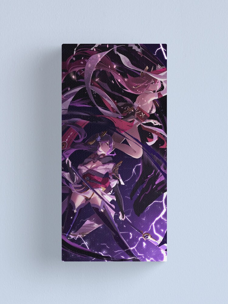 "EiMiko Genshin Impact Raiden Ei & Yae Miko" Canvas Print for Sale by ...