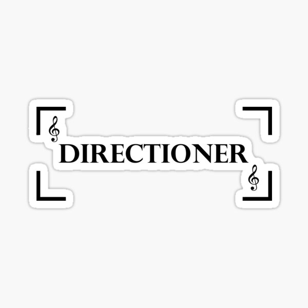"Directioner" Sticker for Sale by LaurasPlace | Redbubble