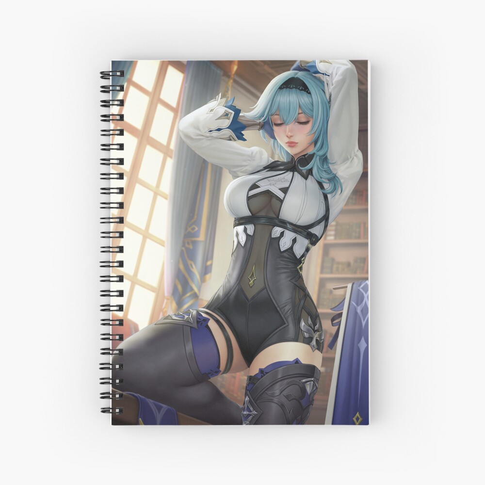 "Realistic Eula Genshin Impact" Spiral Notebook for Sale by genshinwaifus | Redbubble
