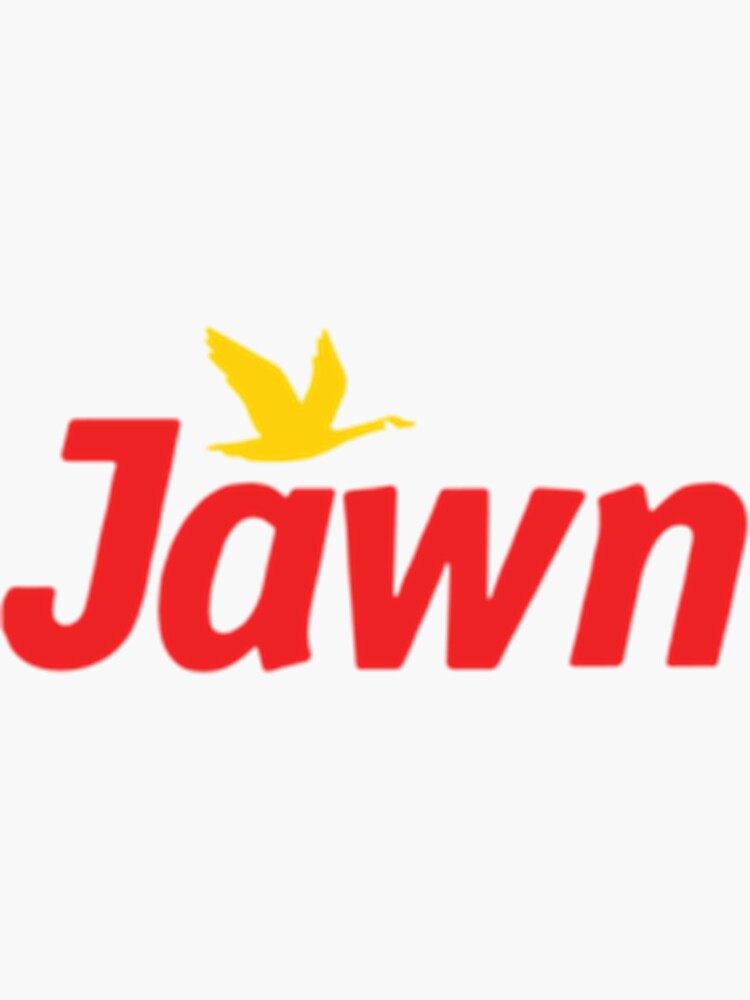 "Jawn " Sticker for Sale by 2GuysAndAPress | Redbubble