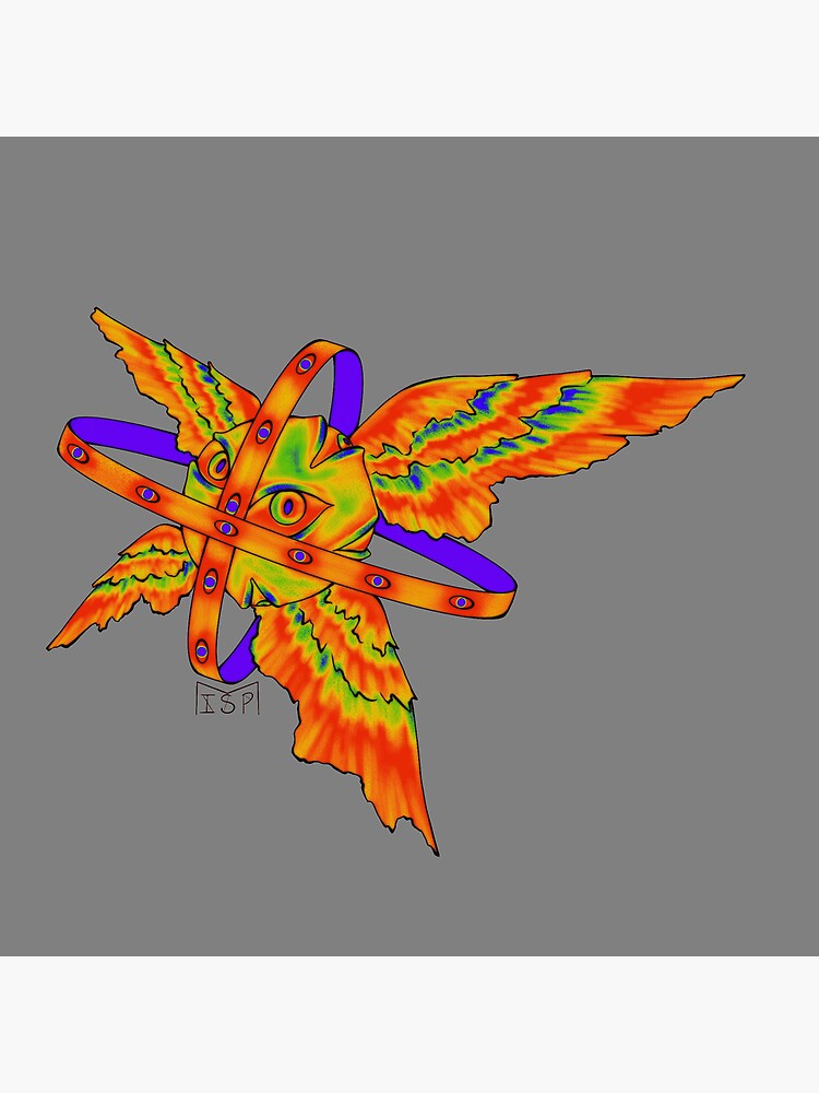 "Rainbow Biblically Accurate Angel Sphere" Art Print for Sale by ...