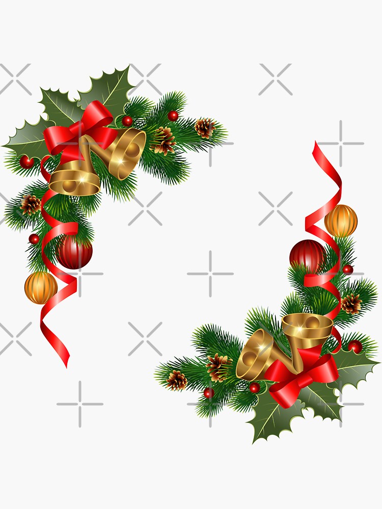 "Christmas Stickers combo pack " Sticker for Sale by praveendake ...