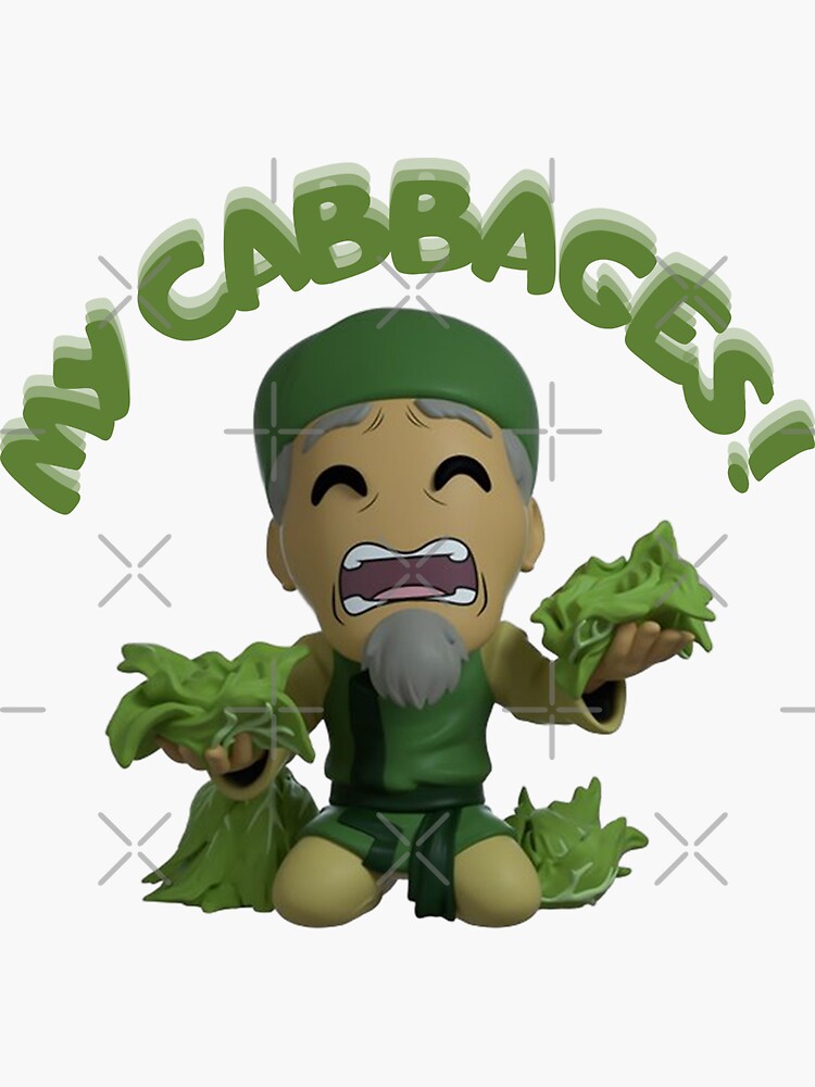 "Avatar the Last Airbender: My Cabbages! Sticker" Sticker for Sale by ...