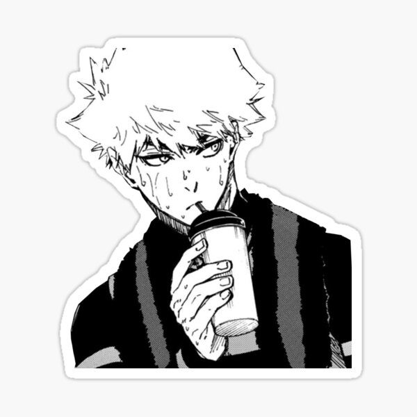 "Blue lock manga" Sticker for Sale by ArtShiro | Redbubble