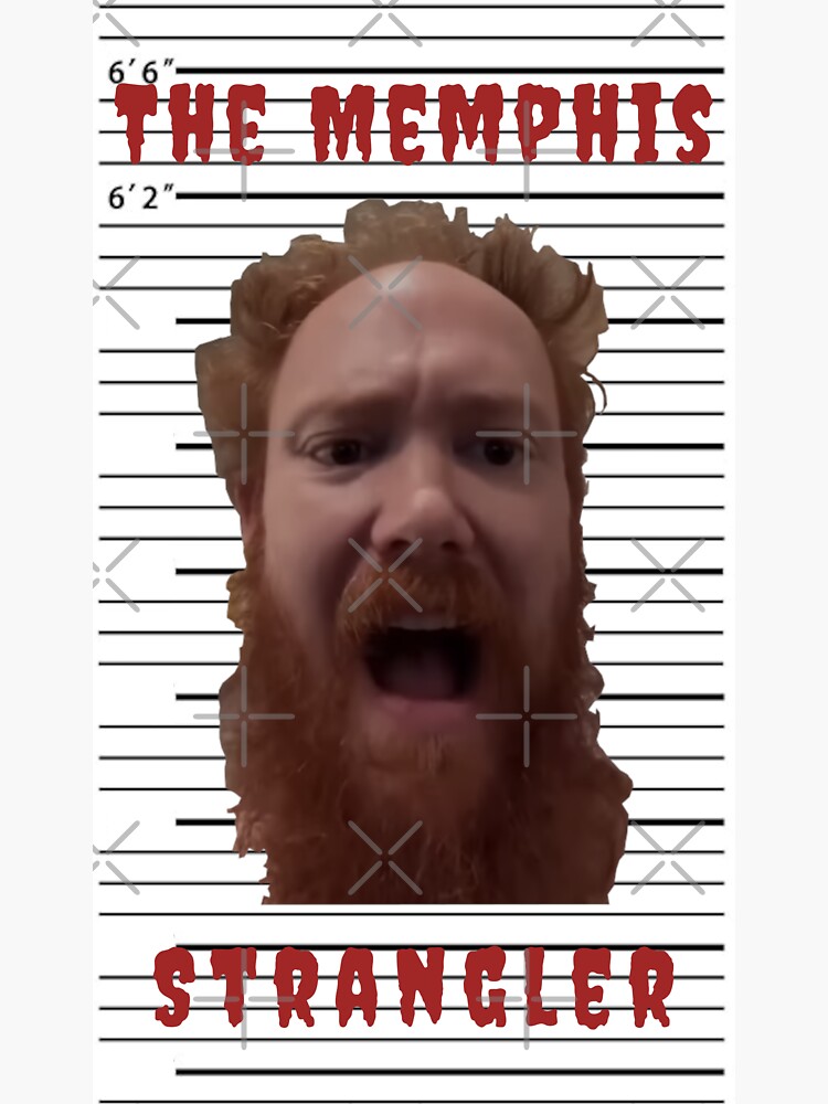 "William Montgomery - The Memphis Strangler" Sticker for Sale by ...