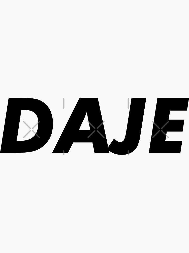 " DAJE | Romano | Romanaccio | Detti Romani" Sticker for Sale by BAMBV2 ...