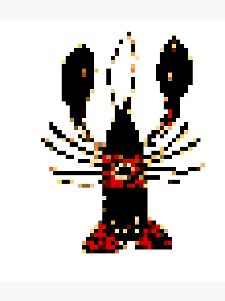 "Lobster - Pixel Art" Photographic Print by artubble | Redbubble