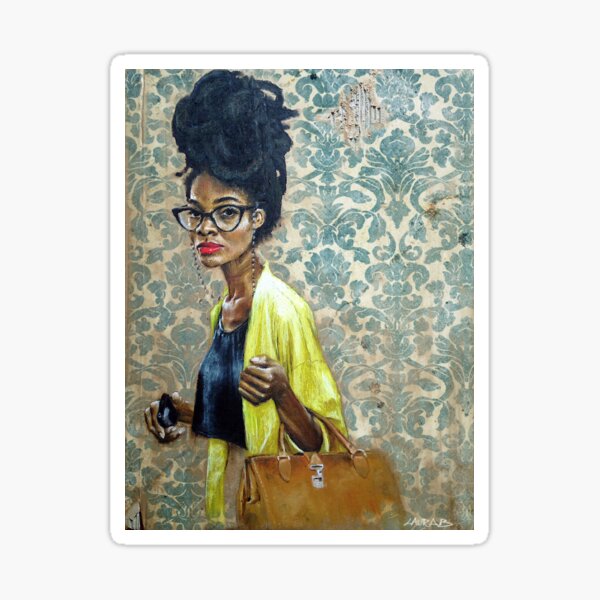 "Dreadlock" Sticker by illustratedyou | Redbubble