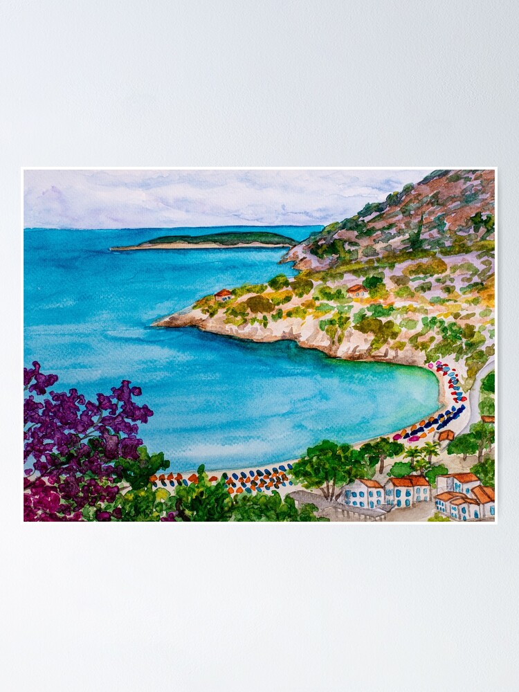 "Elba Island in Tuscany" Poster for Sale by ArinasFineArt | Redbubble