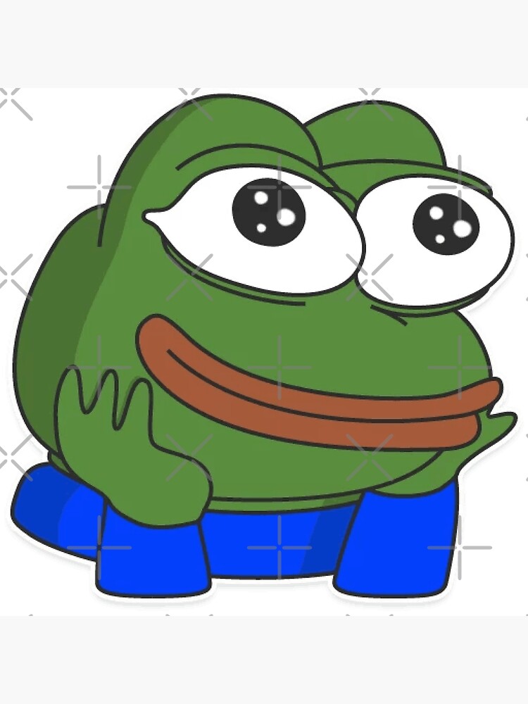 "Pepe the Frog Cute" Poster for Sale by kimphuongprint | Redbubble