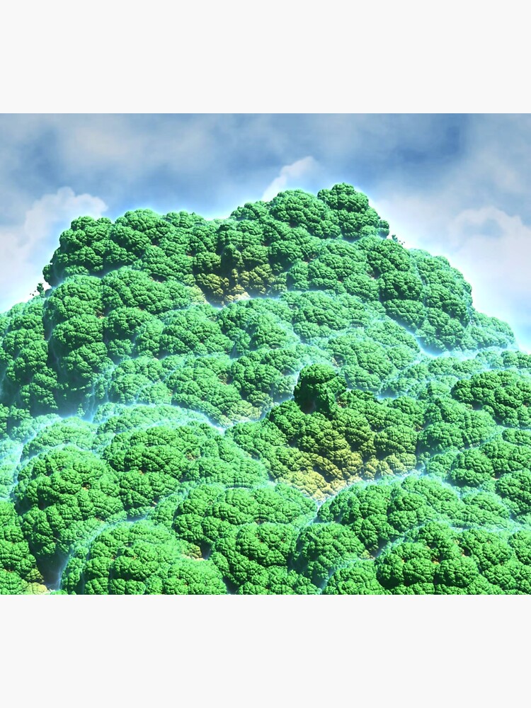 "Fractal Forest Canopy" Sticker for Sale by MandelMorph | Redbubble