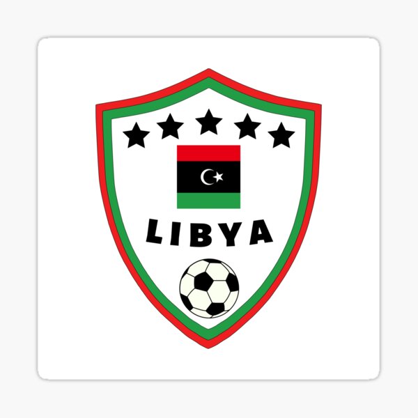 "Libya Football Team" Sticker for Sale by Footballunite | Redbubble