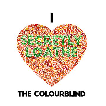 "Ishihara Colourblind Test: I Heart the Colourblind (AU/UK spelling ...