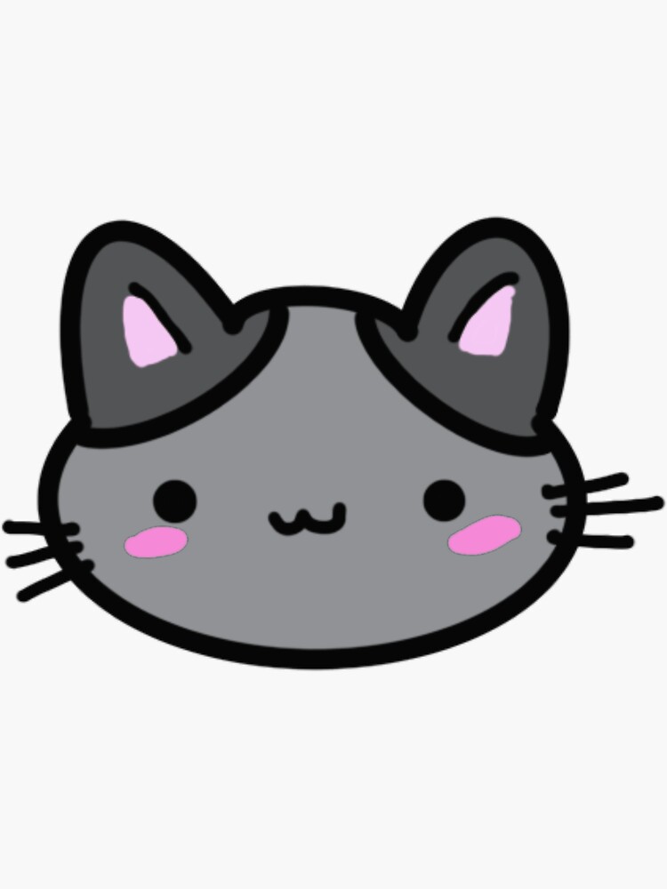 "Black Cat 5 - HaPi Doodles" Sticker for Sale by HaPi-Doodles | Redbubble