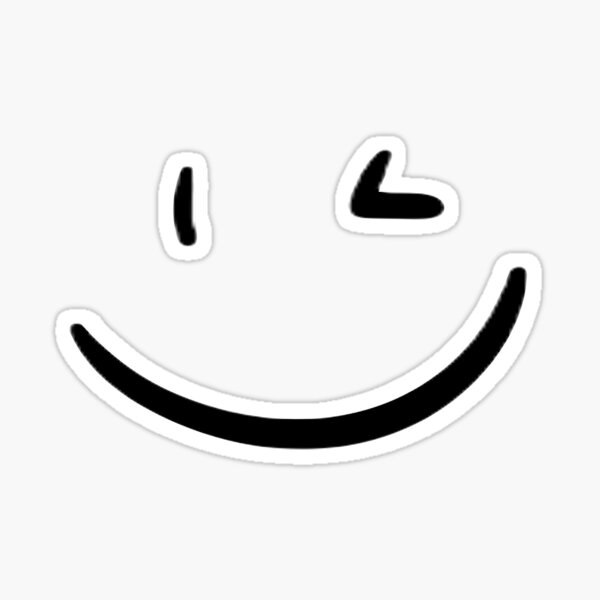 "Smile logo!" Sticker for Sale by Bodzio7779 | Redbubble