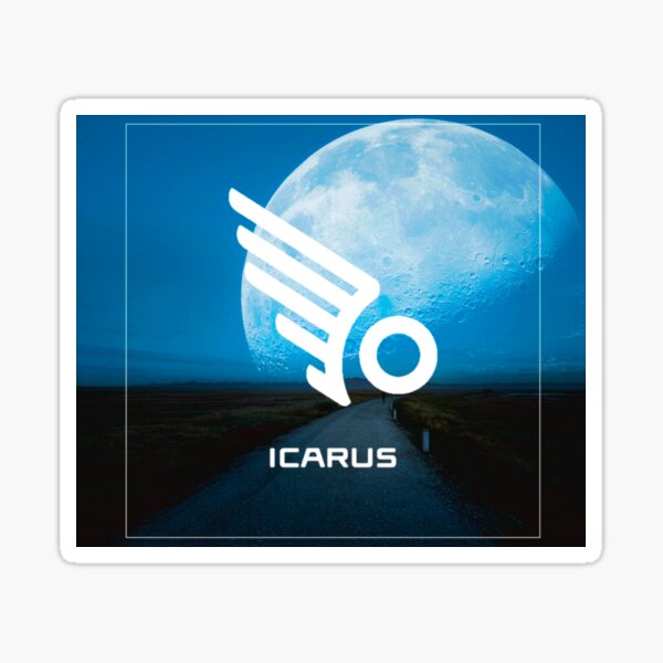 "Starset Icarus" Sticker for Sale by GlowstickDesign | Redbubble